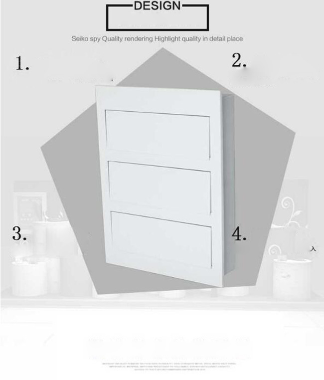 PZ30 ABB Metal Distribution Box , Metal Distribution Board Modules 200~230V
