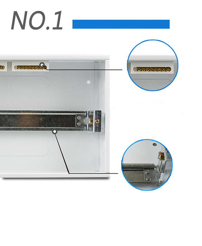 63A 380V Lighting Distribution Box OEM Electrical Power Panel