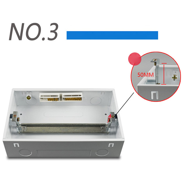 63A 380V Lighting Distribution Box OEM Electrical Power Panel