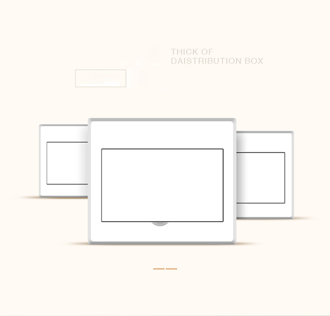 Economic PZ30 Lighting Distribution Box ABS 6 9 10 13 15 18 21 Ways IEC60439-3