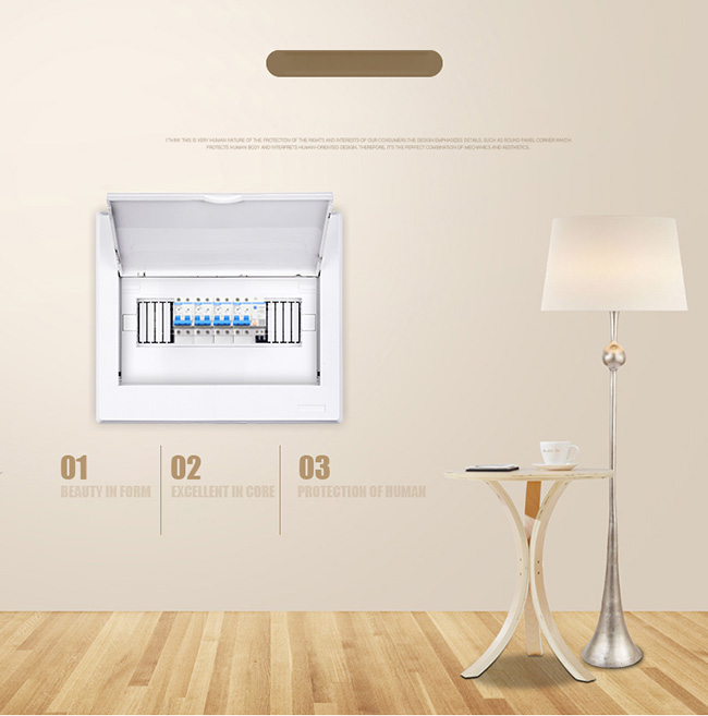 Economic PZ30 Lighting Distribution Box ABS 6 9 10 13 15 18 21 Ways IEC60439-3