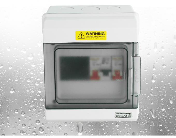 Plastic Electrical Weatherproof Distribution Box Rainproof IP65 4 6 9 ...