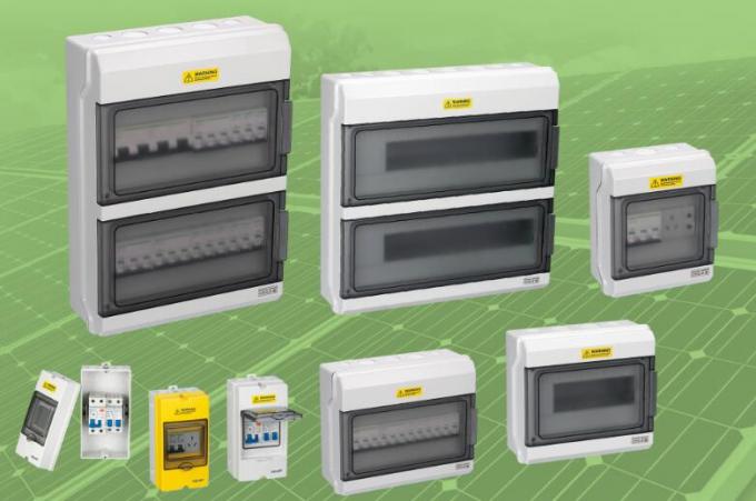 Plastic Electrical Weatherproof Distribution Box Rainproof IP65 4 6 9 ...