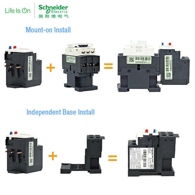 LRD10C LED35C AC Motor Contactor Thermal Overload Relay Contactor ...