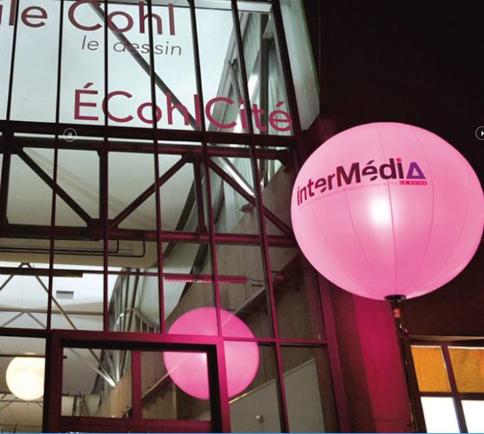 640W Inflatable LED Moon Balloon Light With Light Area 60000 Lumens ...