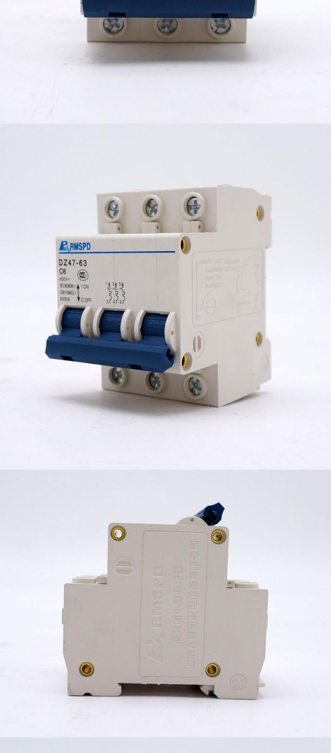 Curve C MCB Industrial Circuit Breaker C45 63A 1P 2P 3P 4P 230/240V