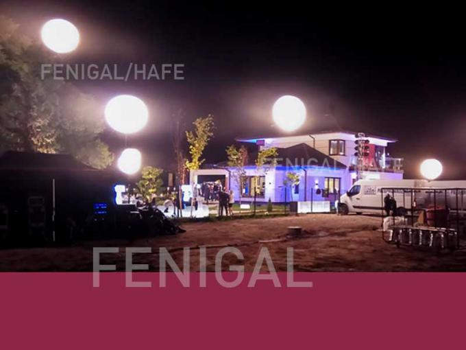 Ellipse Photographic Film Lighting Balloons With Reflector