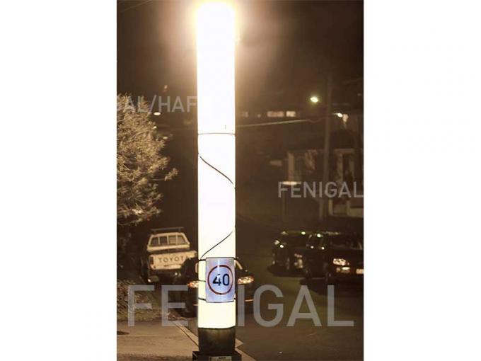 Adjustable Height 7.2ft 15.5ft Portable Inflatable Light Tower With ...