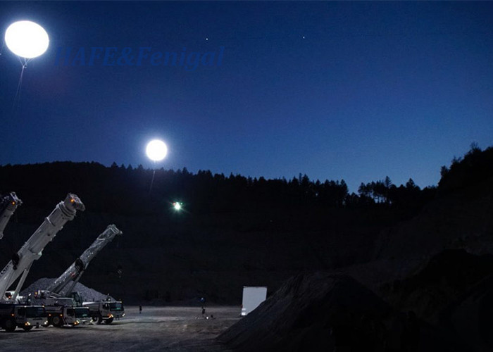 Sphere Inflatable Balloon Lighting 2500W LED 3600W LED Film And ...