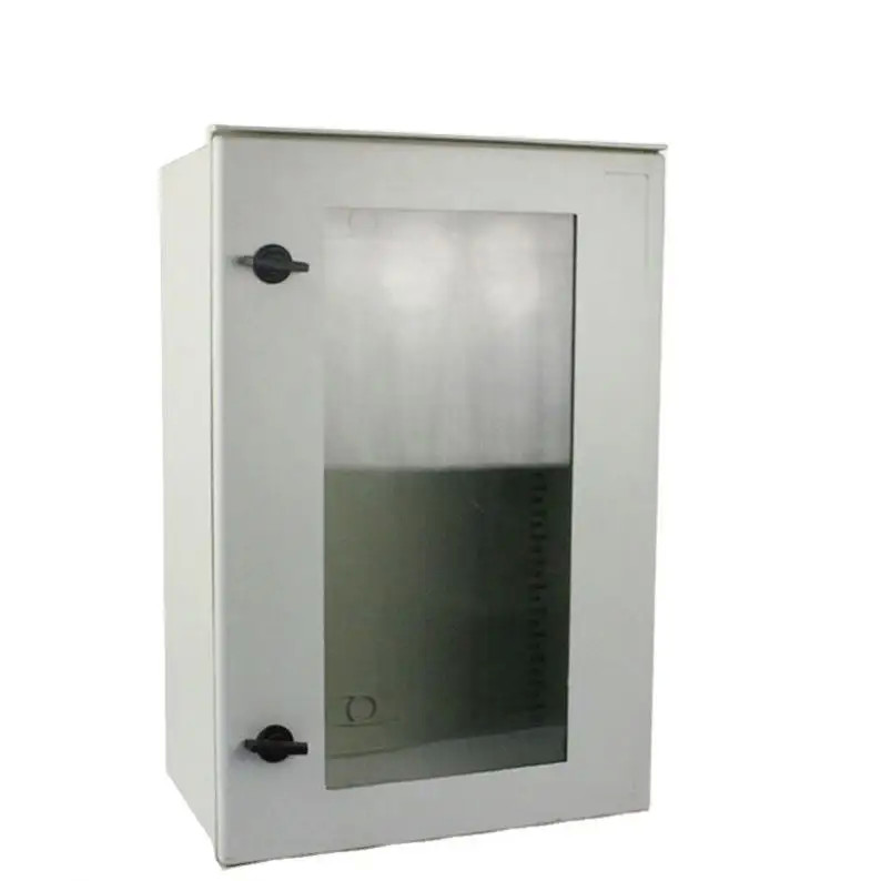 IK08 Wall Mounted SMC Fiberglass Enclosure Box With Transparent Lid