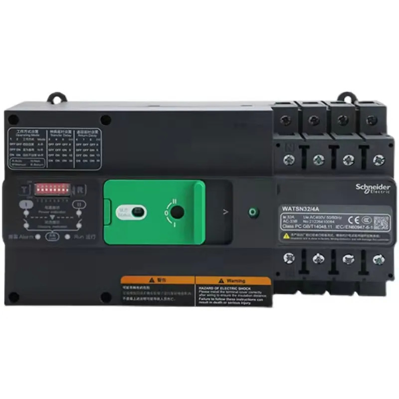Schneider Dual Power Manual ATS Automatic Transfer Switch 16A 2P ...