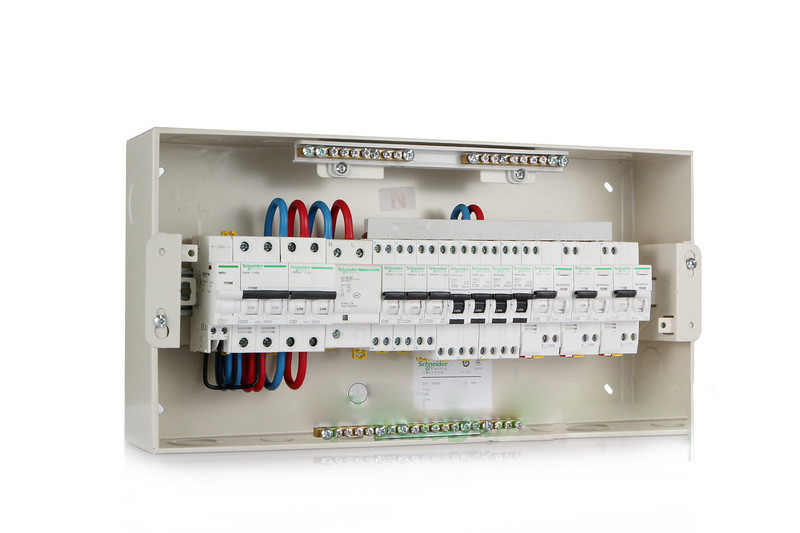 Grey White Electrical Distribution Cabinet IEC60439-3 Wall Mount ...
